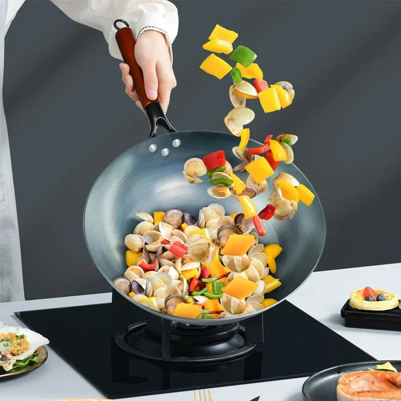 Wok Japonais Traditionnel à Induction | Tenko