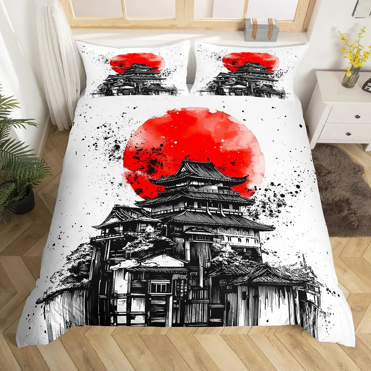Parure de Lit Japonaise Temple Design | Tenko